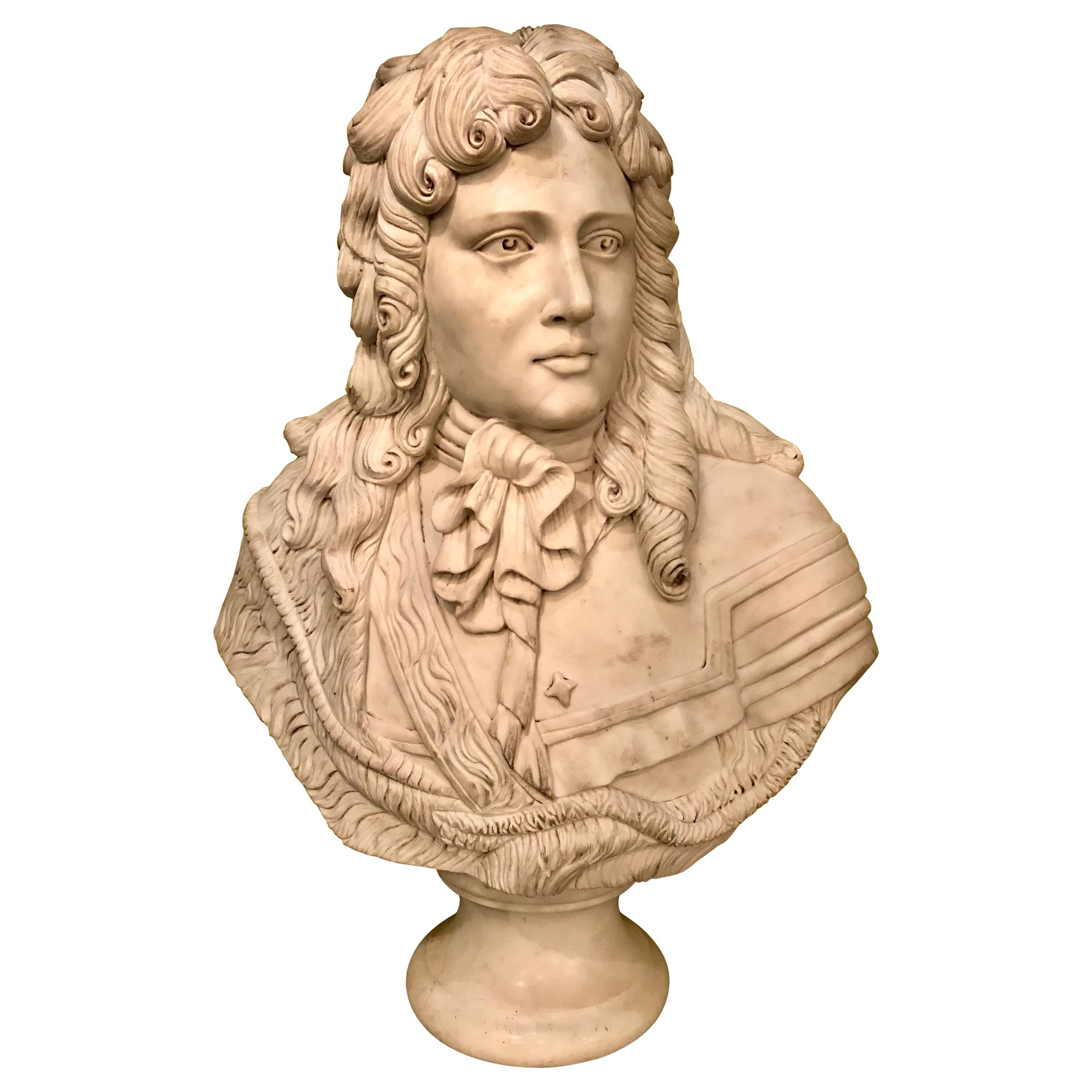 Bronze Bust of a Gentleman For Sale at 1stDibs