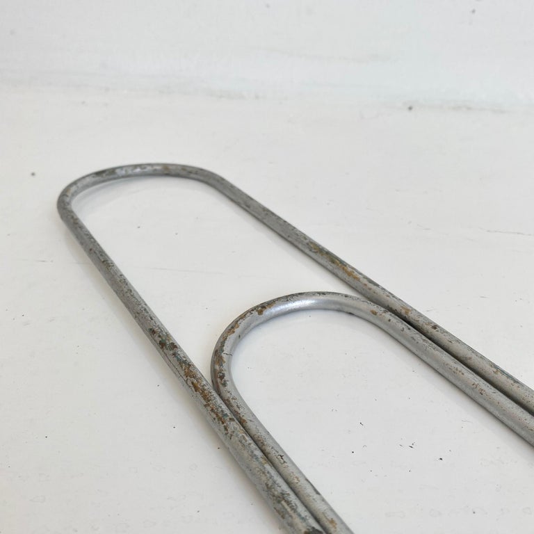 Monumental Metal Paper Clip For Sale at 1stDibs