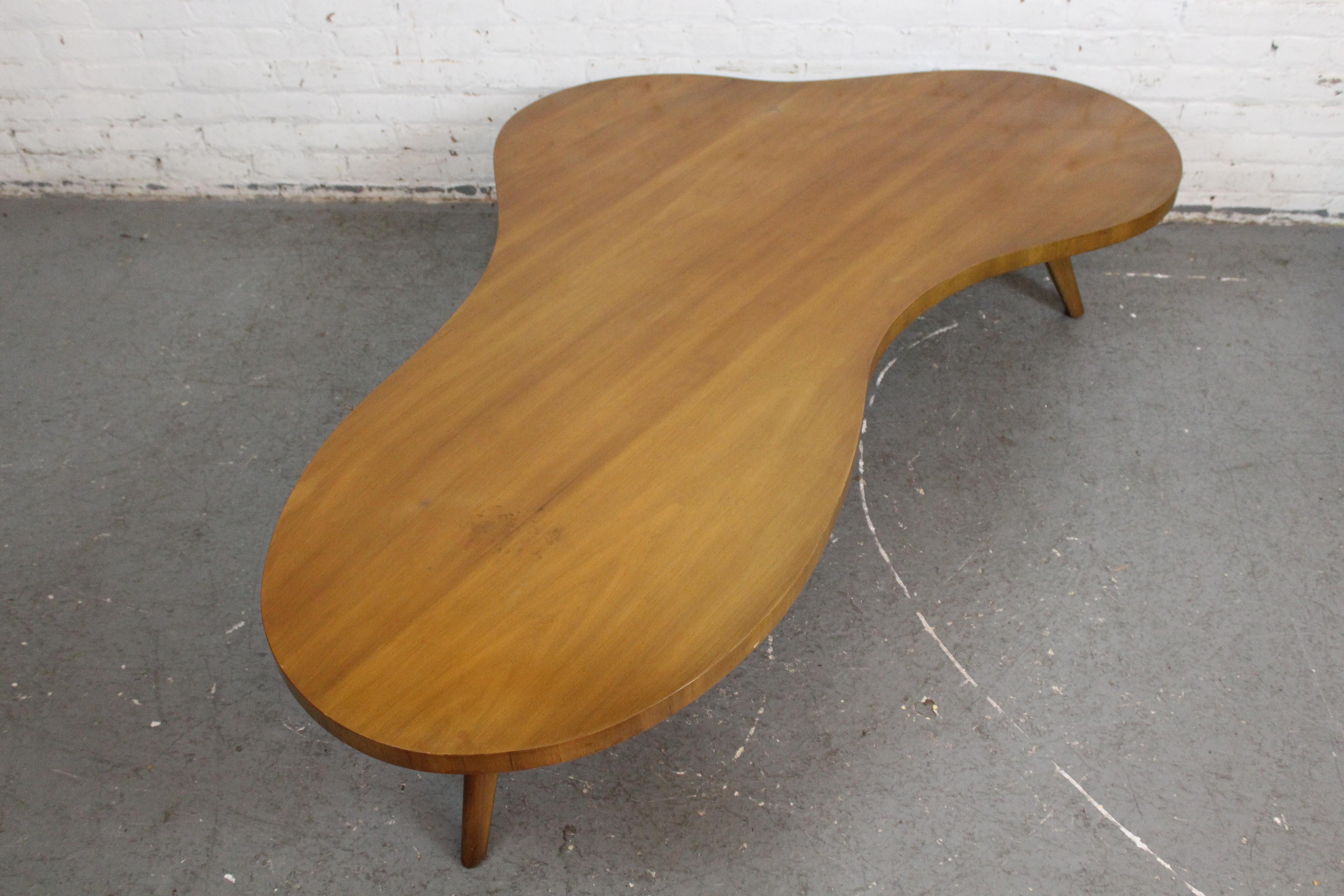 Monumental Mid-Century Amoeba Cloud Table by John Widdicomb For Sale at ...