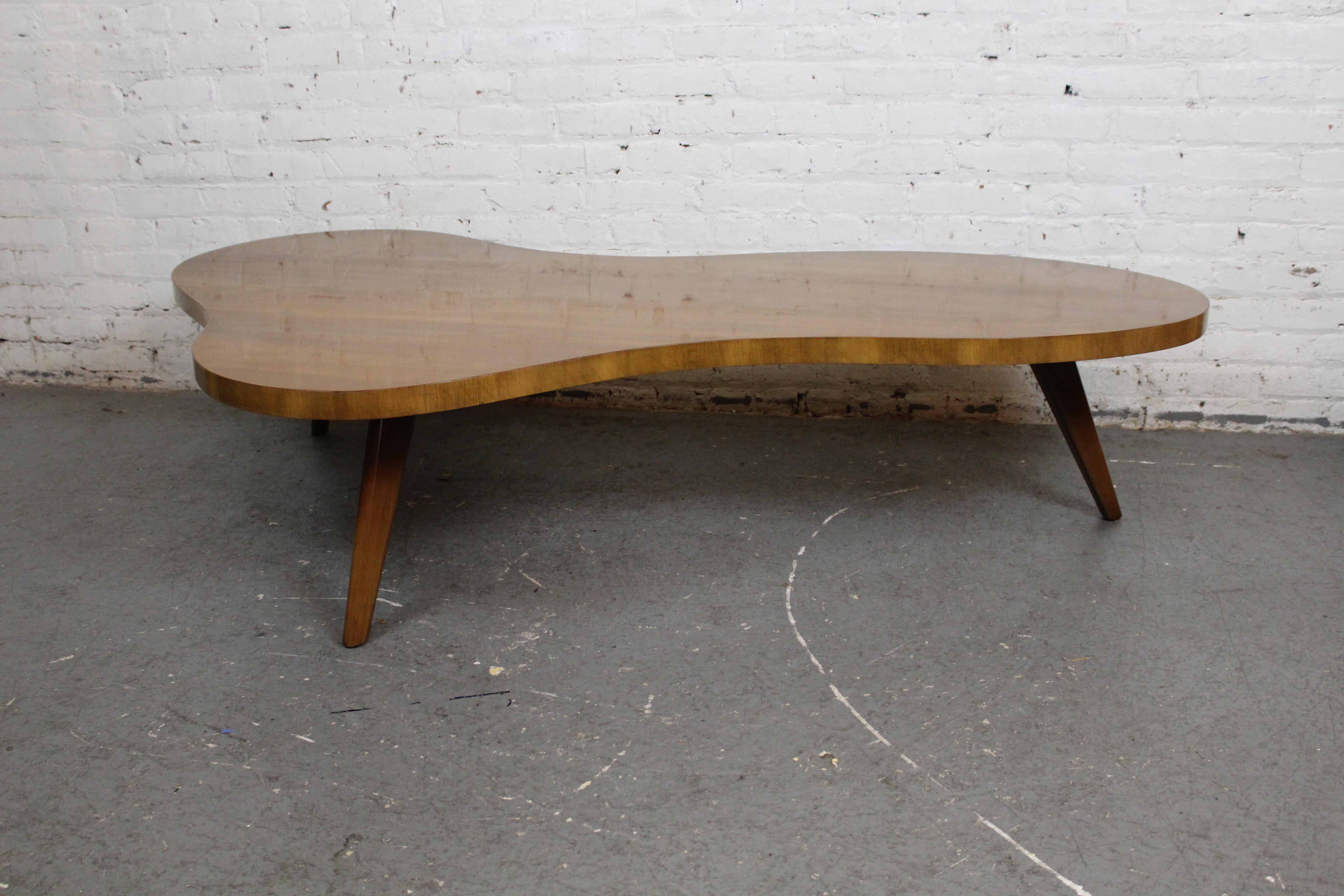 Monumental Mid-Century Amoeba Cloud Table by John Widdicomb For Sale at ...