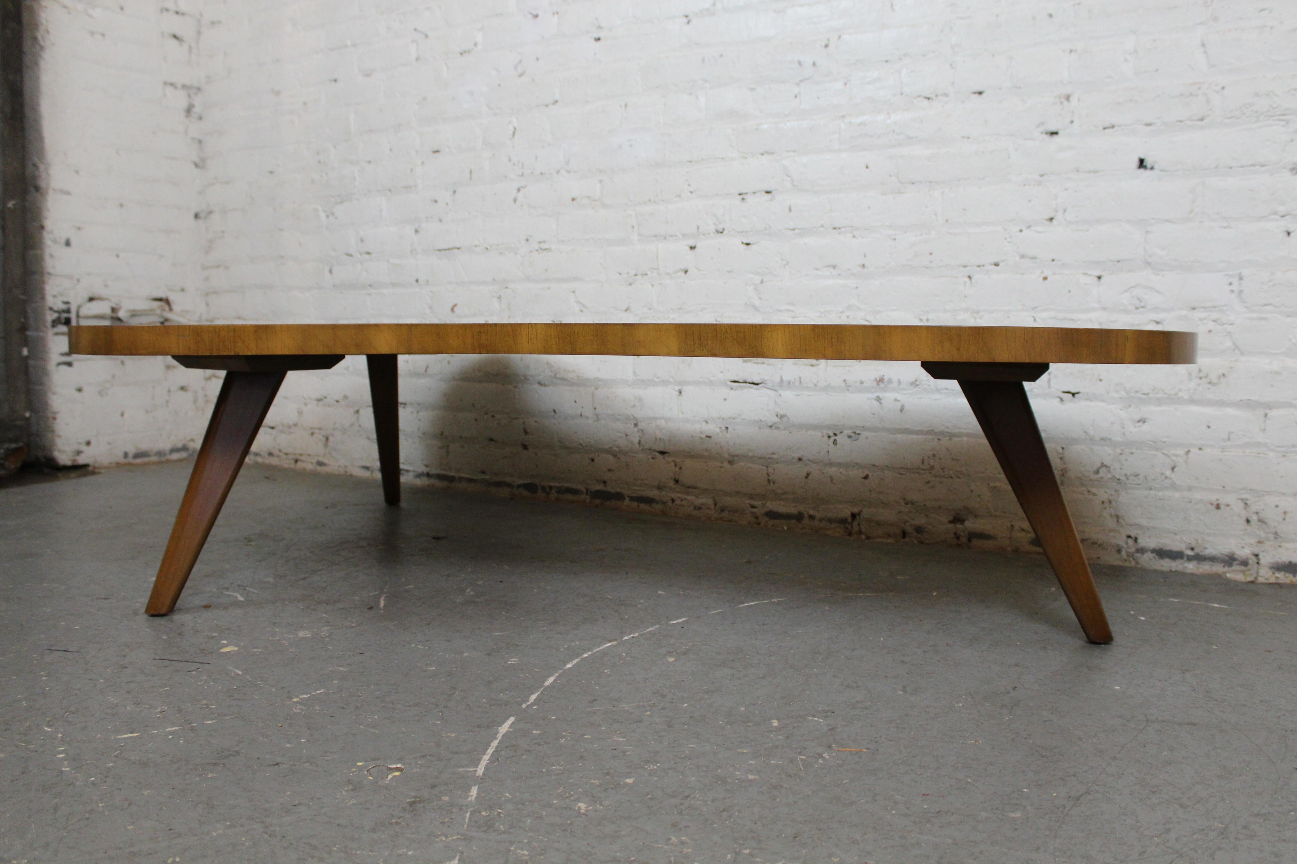 Monumental Mid-Century Amoeba Cloud Table by John Widdicomb For Sale at ...