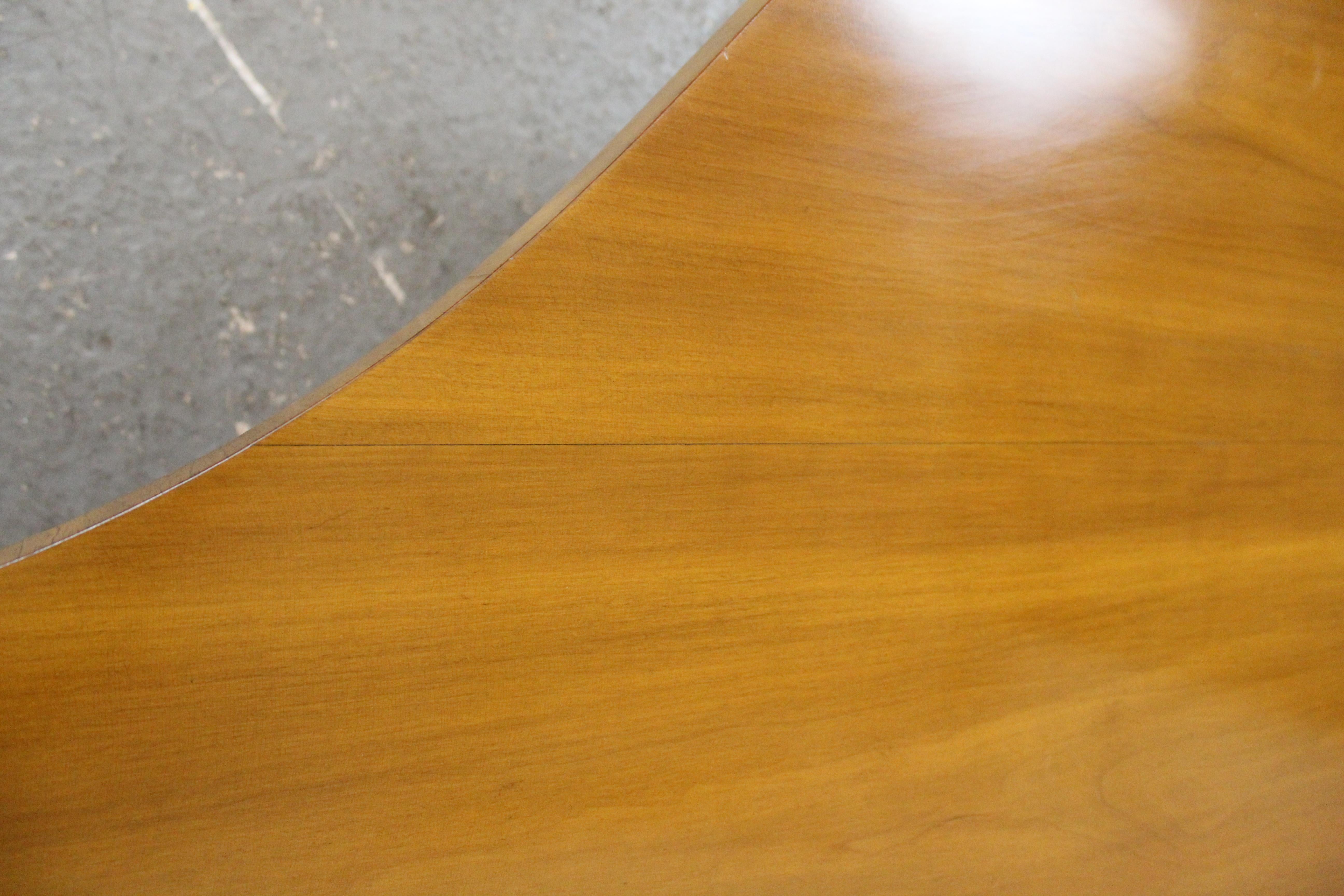 Monumental Mid-Century Amoeba Cloud Table by John Widdicomb For Sale at ...