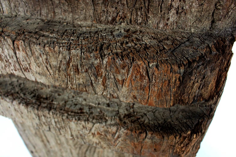 Monumental Morung Carving with Three Mithun Head Decoration at 1stDibs ...