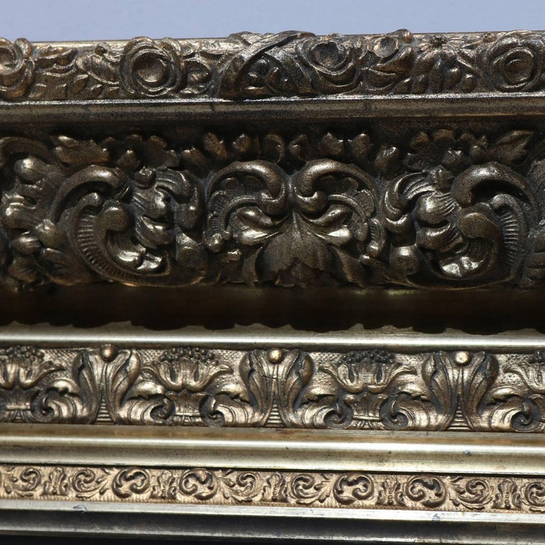 Monumental Museum Sized Antique Scroll and Foliate Giltwood Art Frame ...
