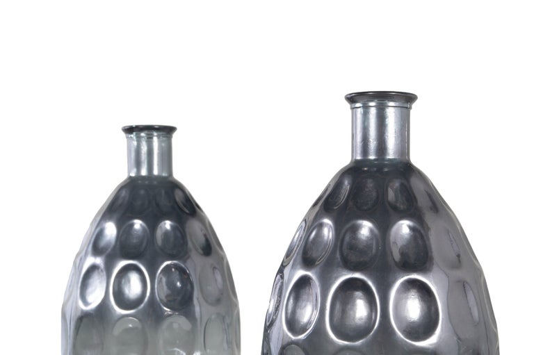 Monumental Pair of Pressed Glass Forms For Sale at 1stDibs
