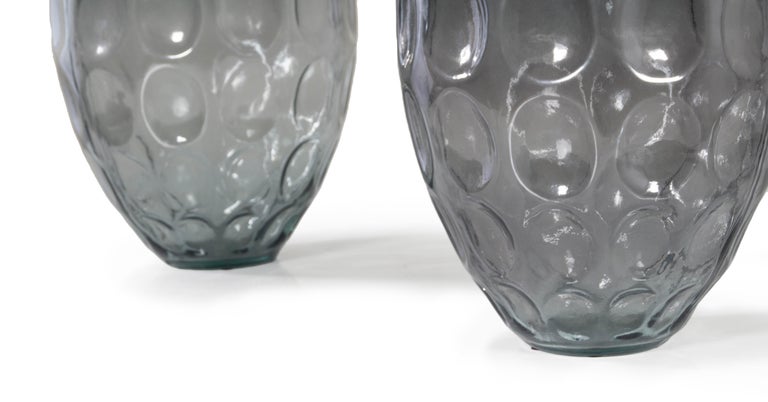 Monumental Pair of Pressed Glass Forms For Sale at 1stDibs