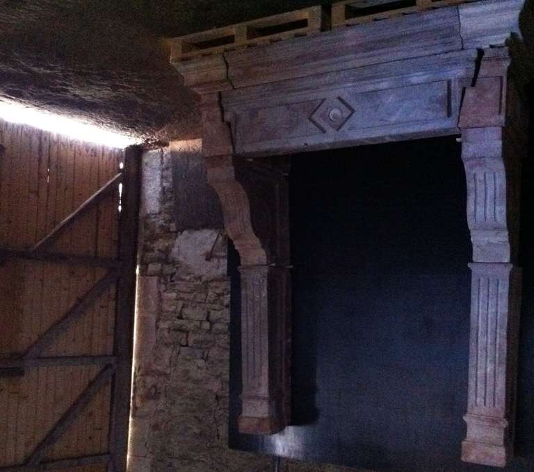Monumental Renaissance Style Fireplace in Sandstone, France, circa ...