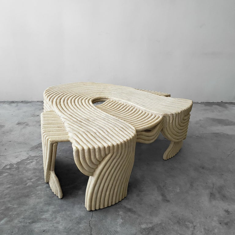Monumental Sculptural Coffee Table For Sale at 1stDibs