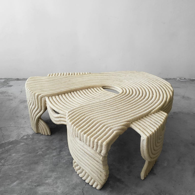 Monumental Sculptural Coffee Table For Sale at 1stDibs