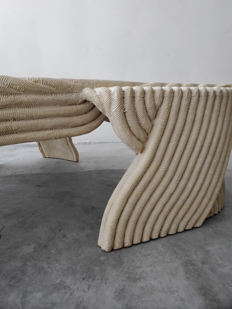Monumental Sculptural Coffee Table For Sale at 1stDibs