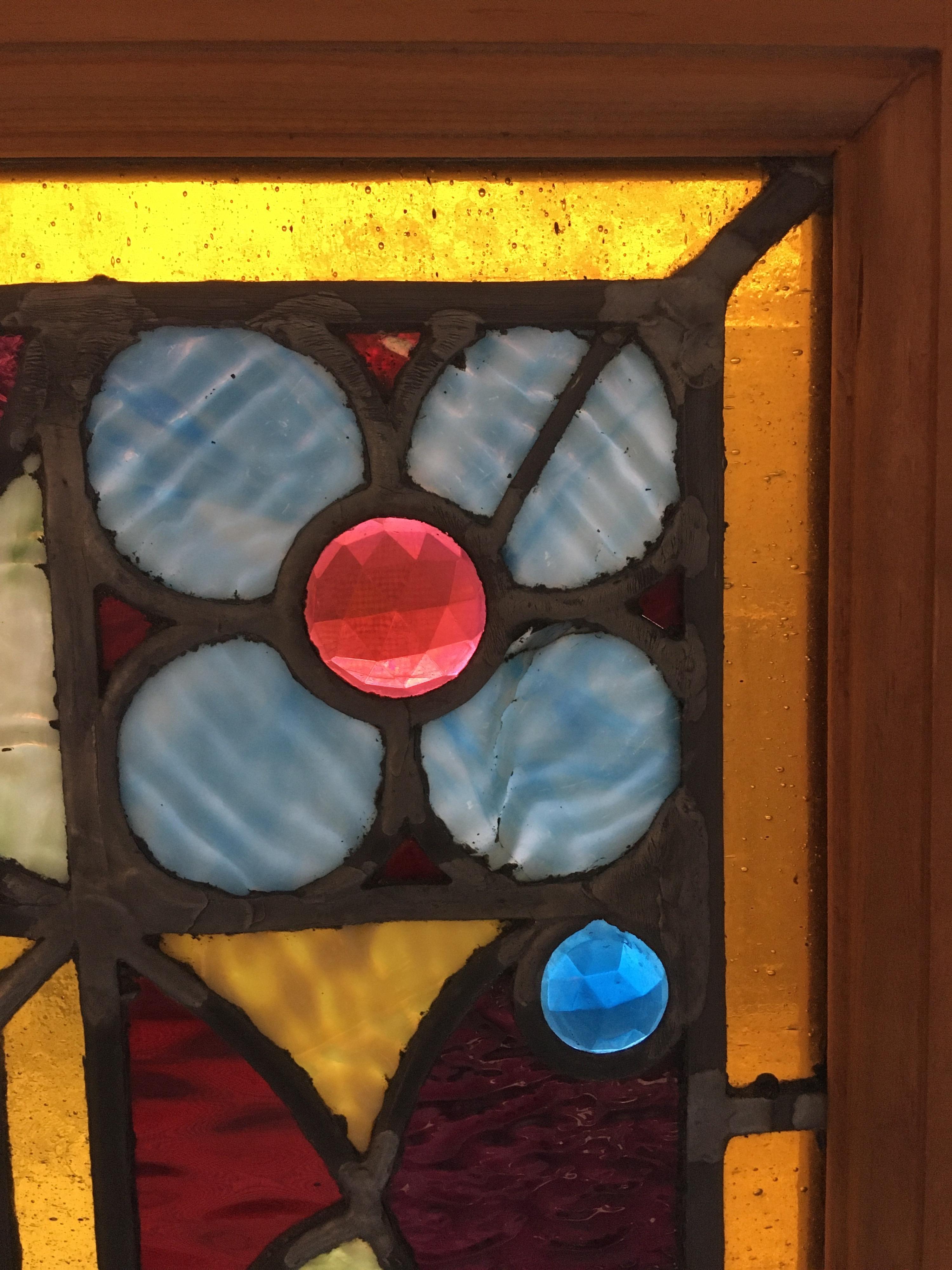 Monumental Stained Glass Window at 1stDibs | monumental glass pattern