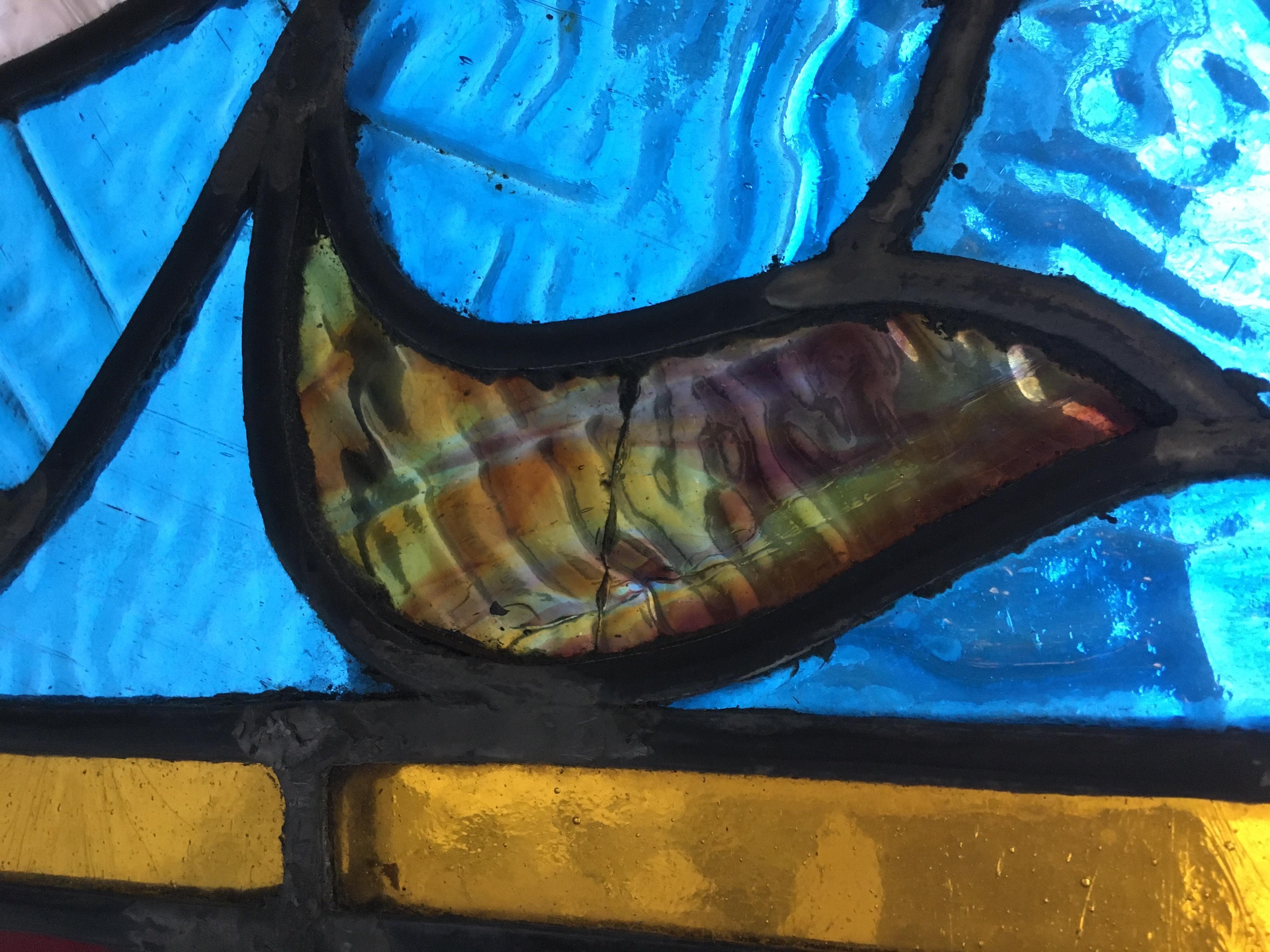 Monumental Stained Glass Window at 1stDibs | monumental glass pattern