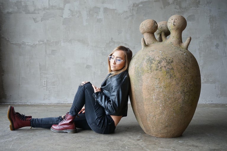 Monumental Stan Bitters 'Haniwa' Sculpture at 1stDibs