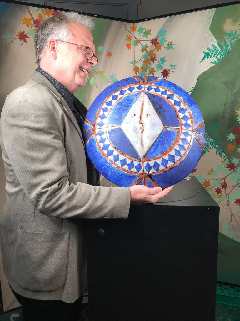 Huge Terrace Garden Sculpture by Master Designer Eva Fritz-Lindner For ...