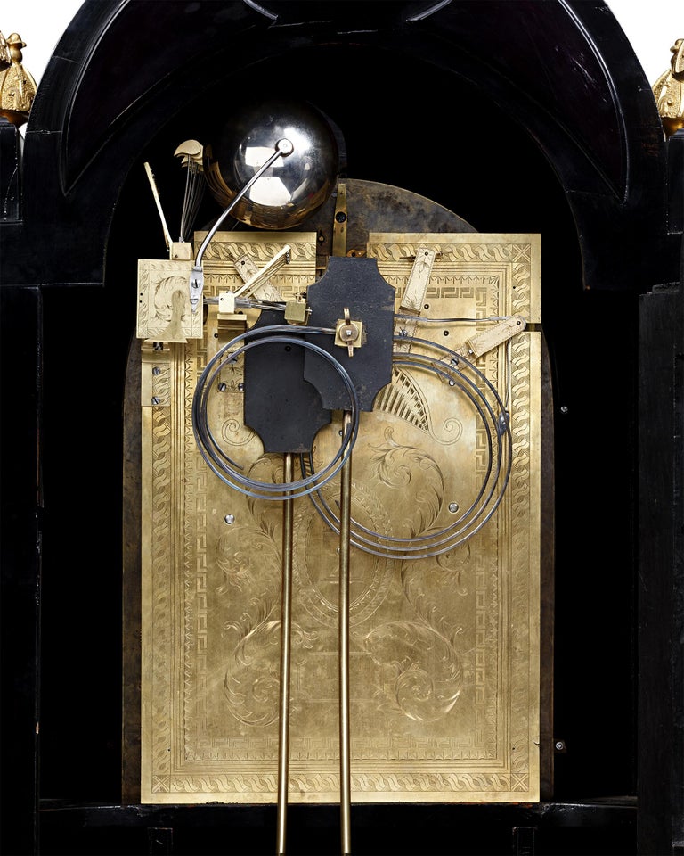 Monumental Three-Train Bracket Clock by J.C. Jennens and Sons For Sale ...