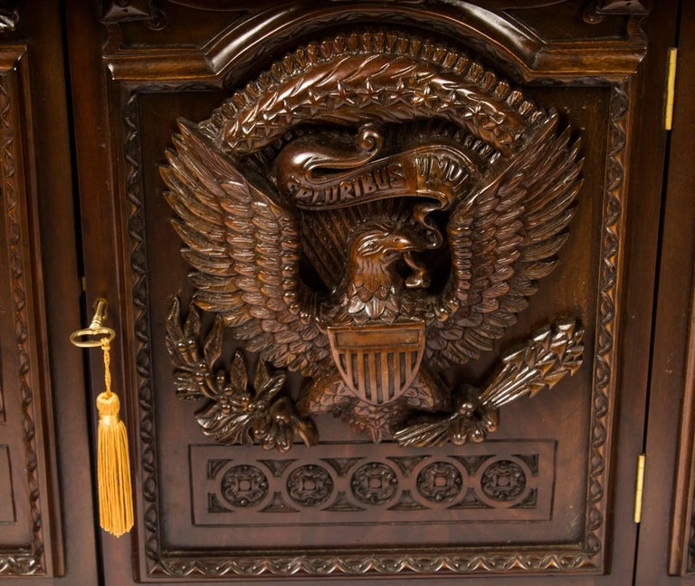 Monumental US Presidents Resolute Partners Desk, 20th Century at ...