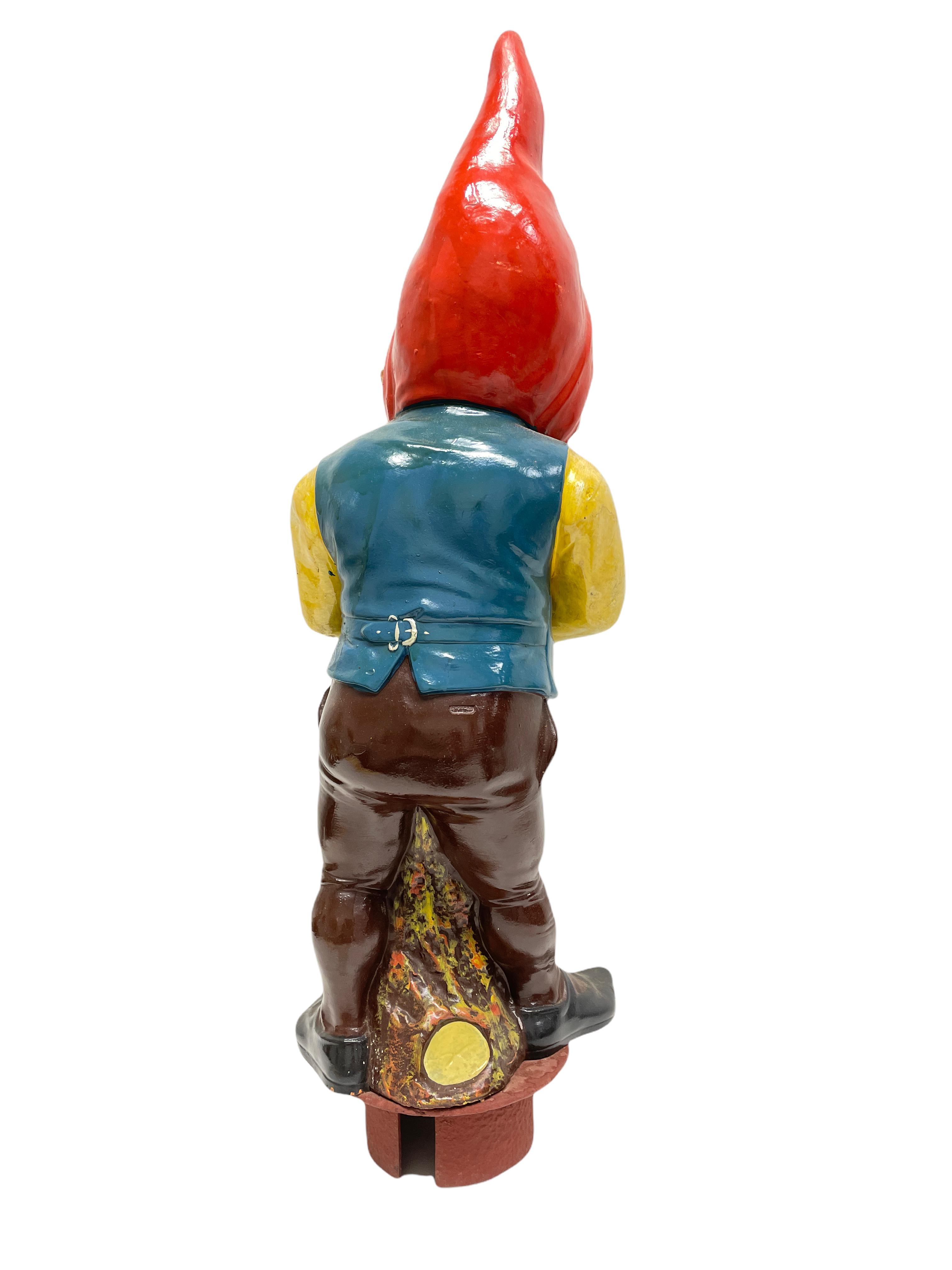 Monumental Vintage German Yard or Garden Gnome Statue, 1930s at 1stDibs ...