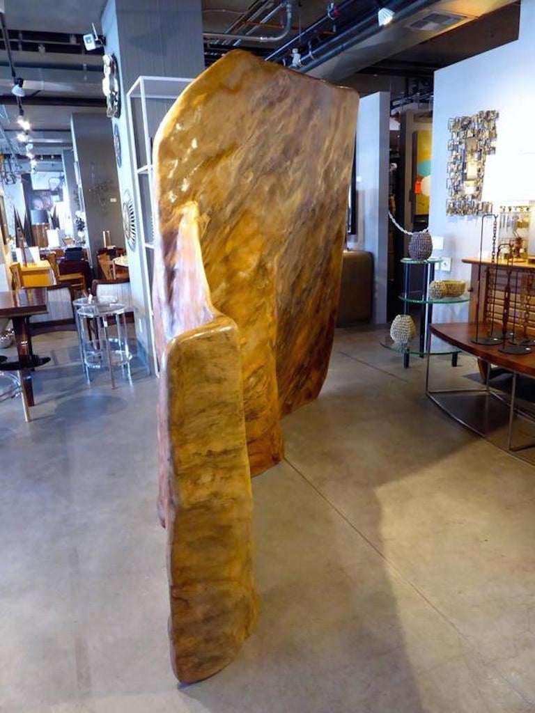 Monumental Vintage Root Wood Specimen as a Freestanding Room Divider at ...