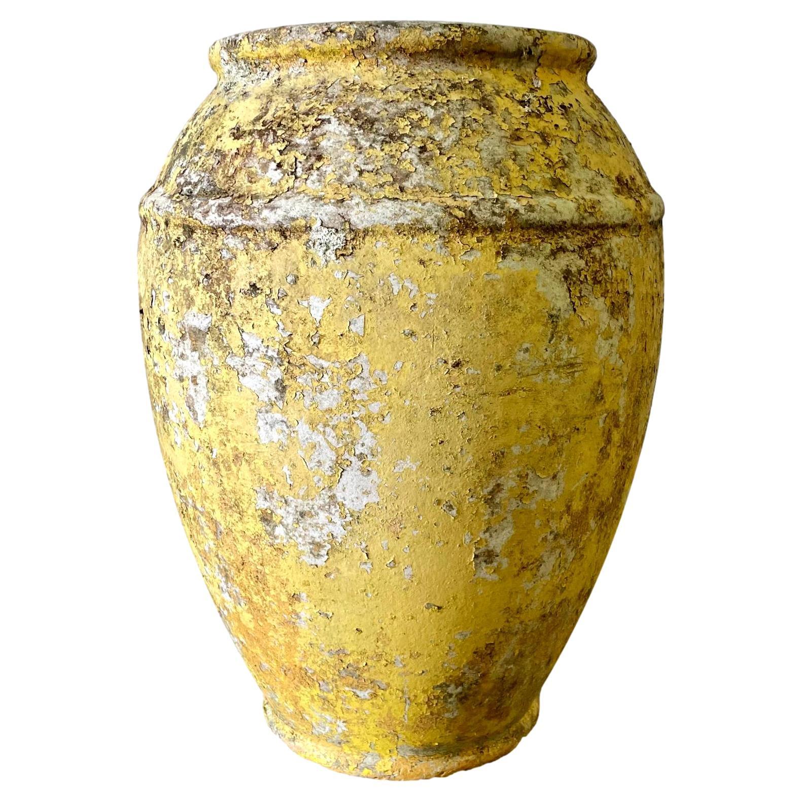 Monumental Willy Guhl Concrete Urn For Sale at 1stDibs