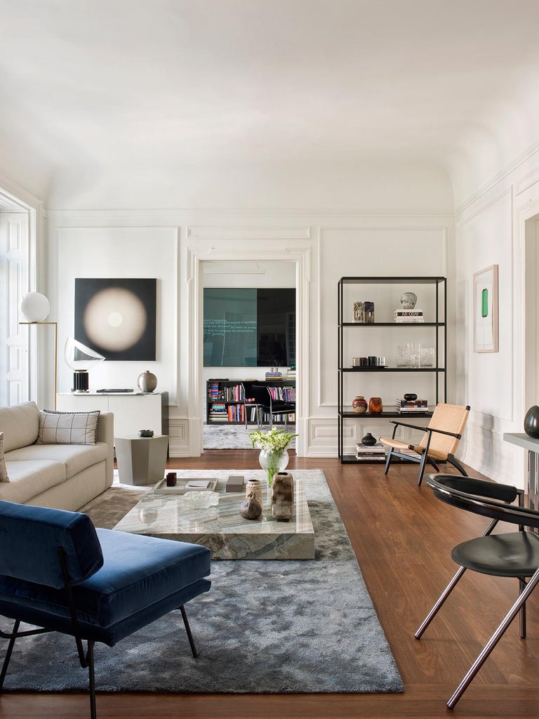 Fortuny Blue Rug in tencel by Cristina Jorge de Carvalho For Sale at ...