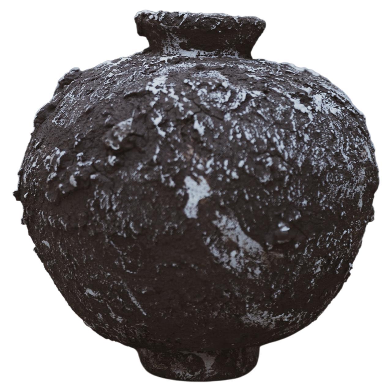 Natural Stone Moon Jar For Sale at 1stDibs