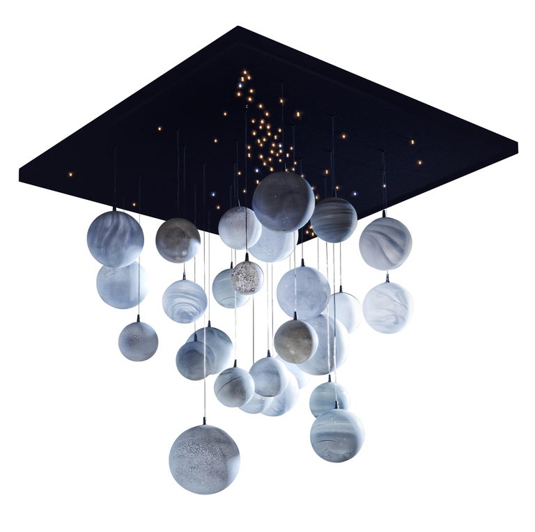 Moon Pendant Ensemble, Ludovic Clément D’armont For Sale at 1stDibs