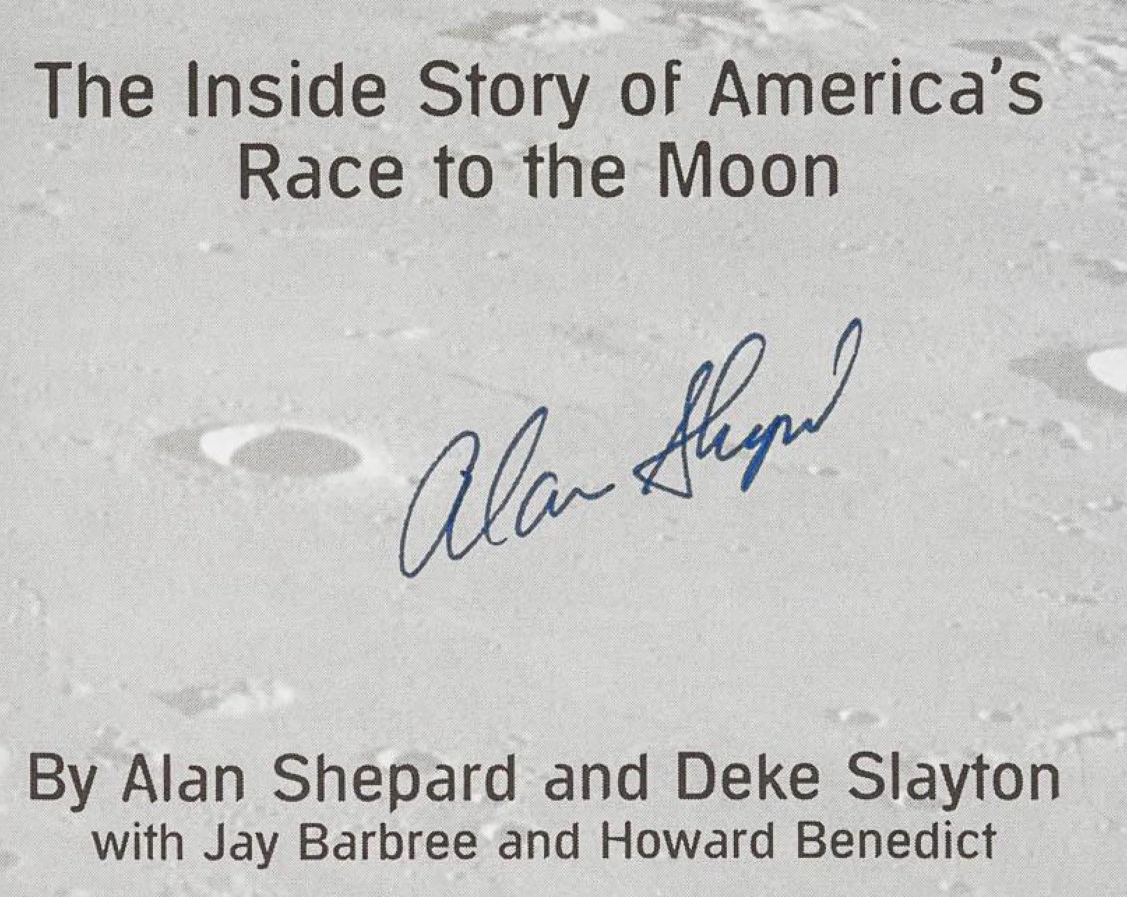 Moon Shot, First Edition Signed by Alan Shepard, 1994 at 1stDibs