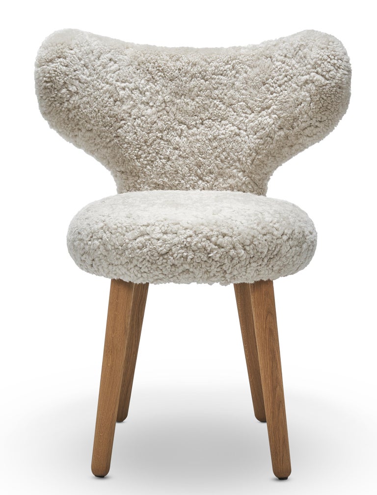 Moonlight Sheepskin WNG Chairs by Mazo Design For Sale at 1stDibs