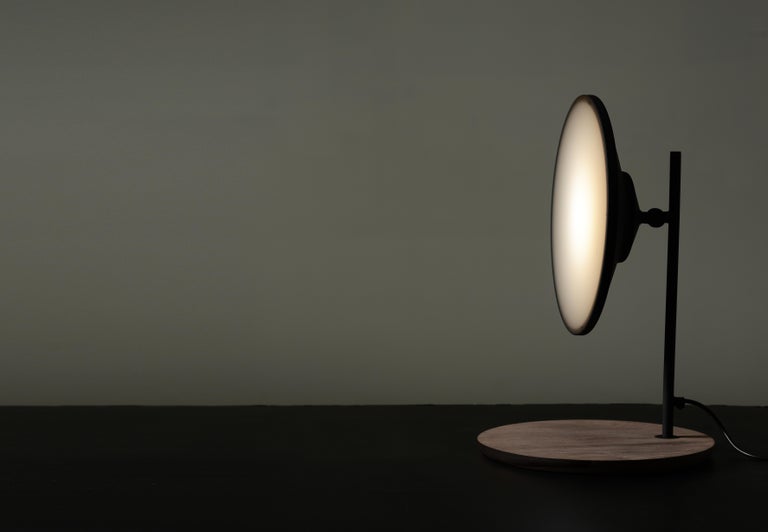 Moons, Contemporary Table Lamp Made of Metal, Acrylic and American ...