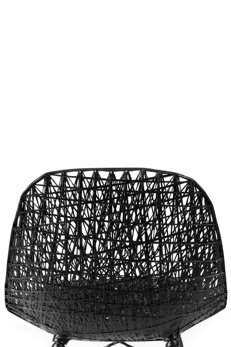 Moooi Carbon Chair in Black Fiber with Epoxy Resin by Bertjan Pot For ...