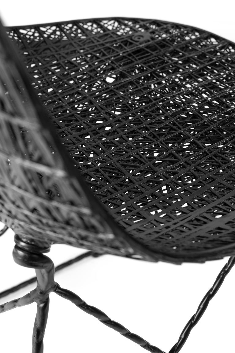 Moooi Carbon Chair in Black Fiber with Epoxy Resin by Bertjan Pot For ...