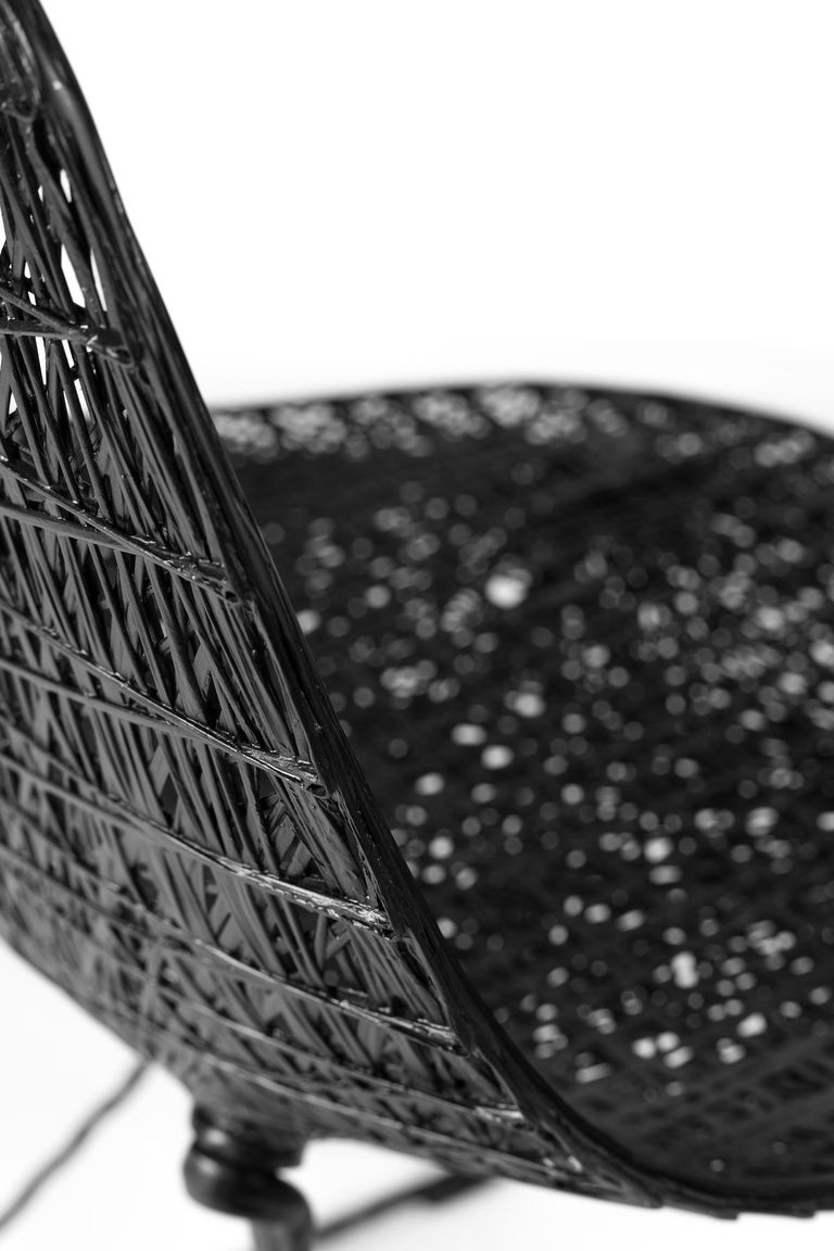 Moooi Carbon Chair in Black Fiber with Epoxy Resin by Bertjan Pot For ...