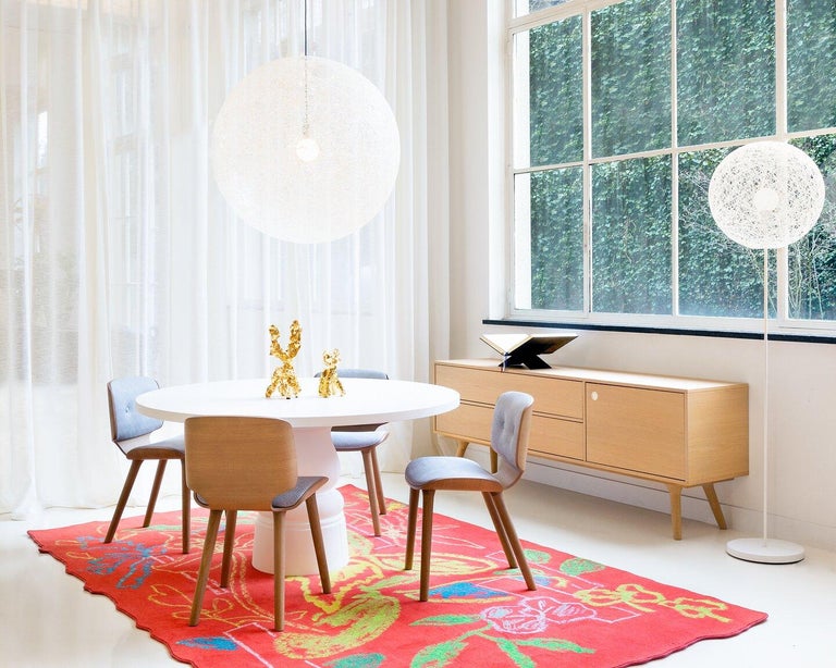 Moooi Container 210 Dining Table with Black Oak Top, Marcel Wanders ...