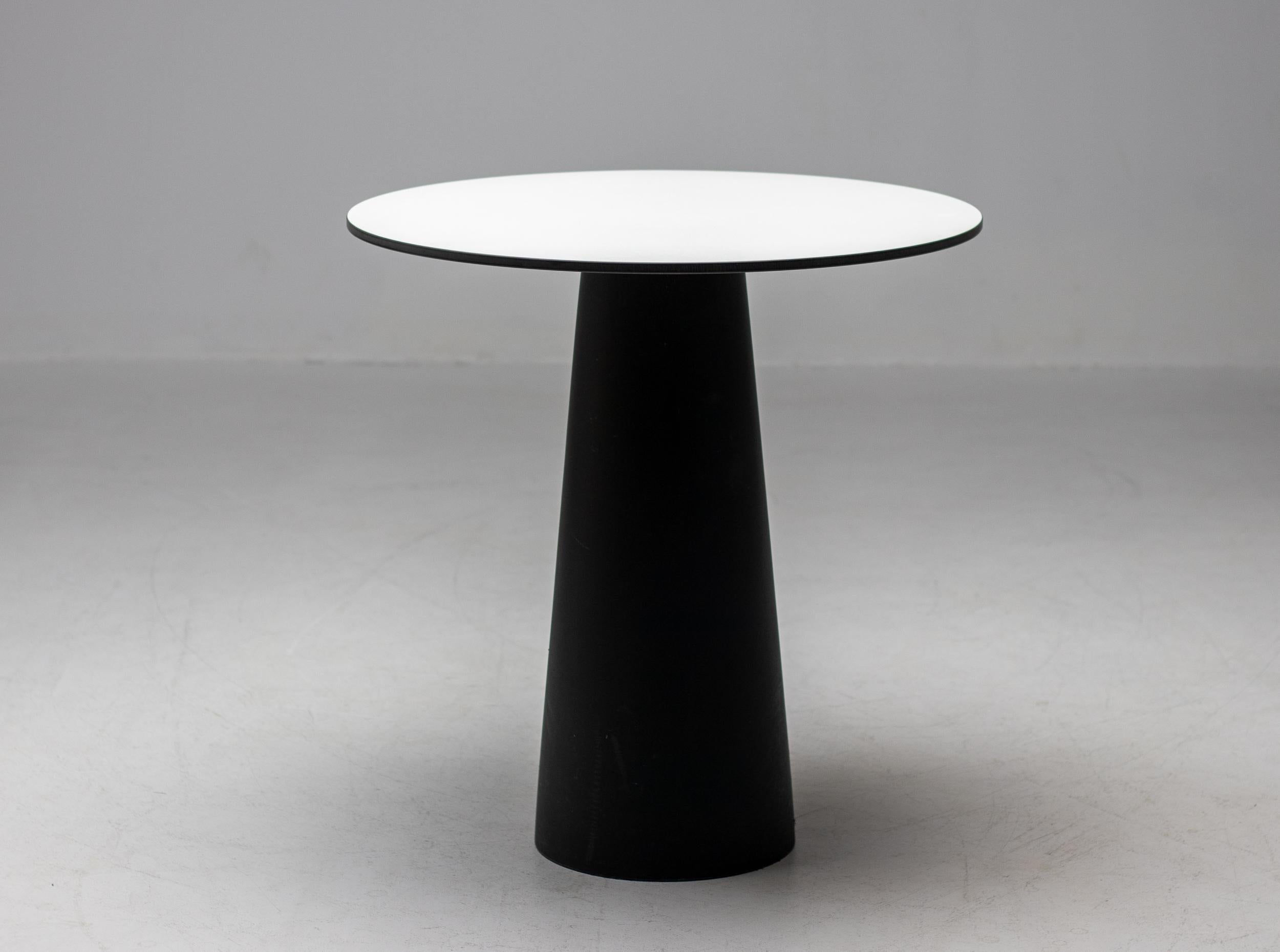Moooi Container Dining Table, Black Base and White Top by Marcel ...