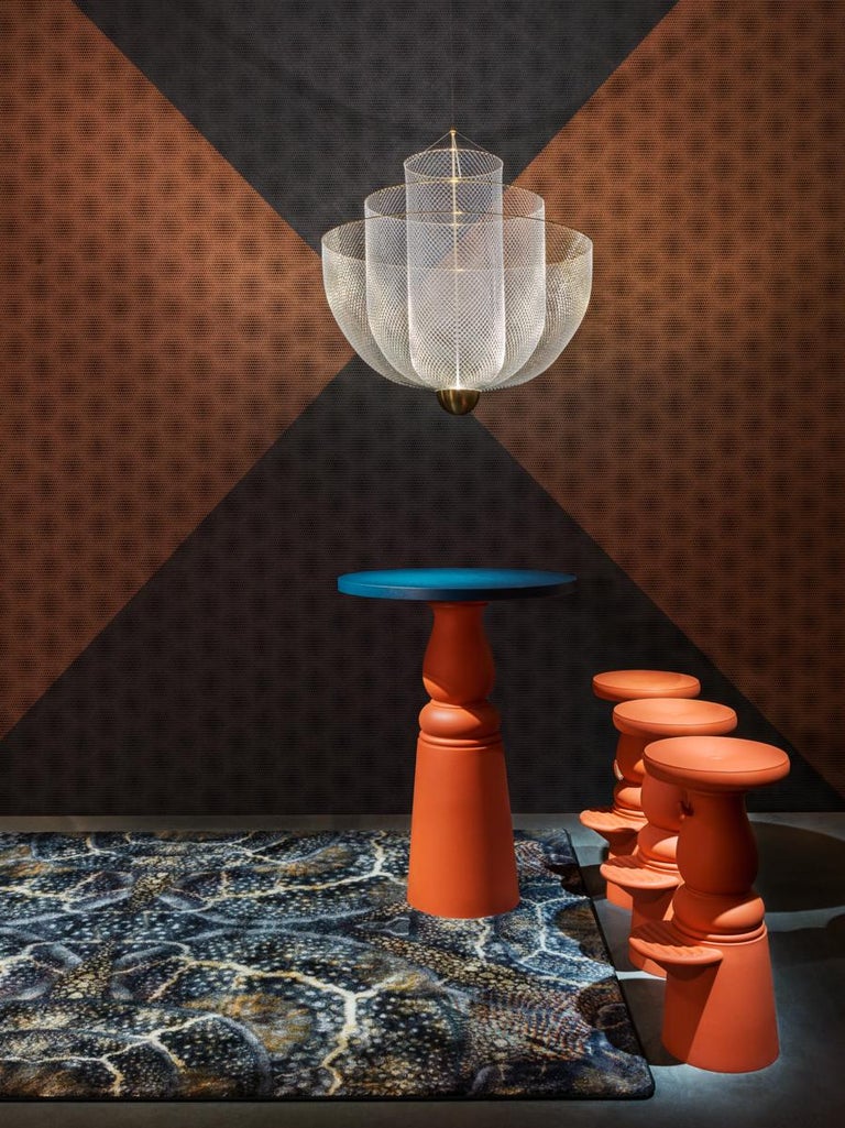 Moooi Container New Antiques High Bar Stool in Black by Marcel Wanders ...