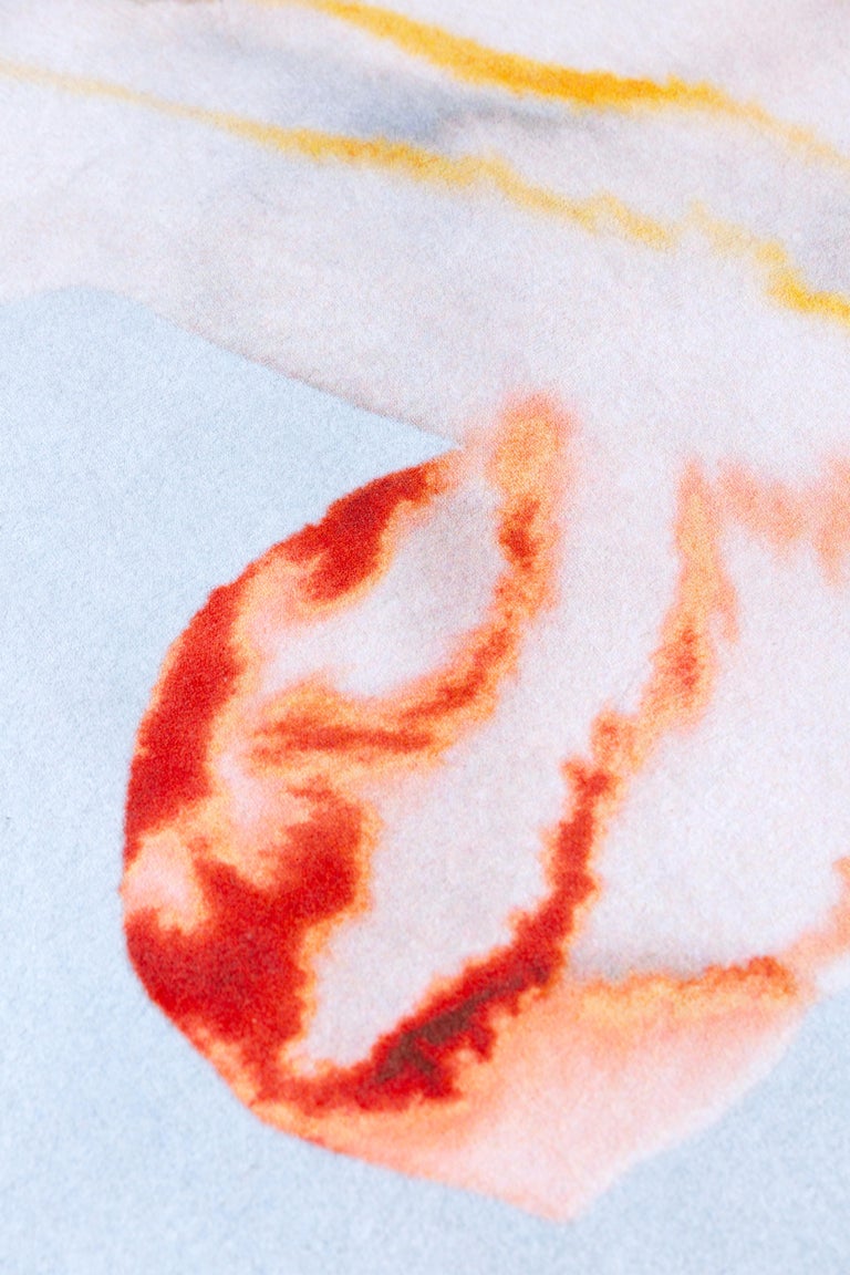 Moooi Large Embryo I Rug in Low Pile Polyamide by Emma Larsson For Sale ...