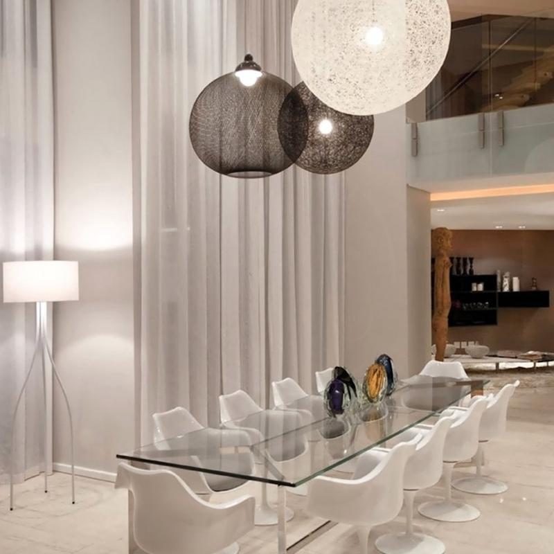 Moooi Large Non Random Lamp in Black Aluminum Fiberglass by Bertjan Pot ...