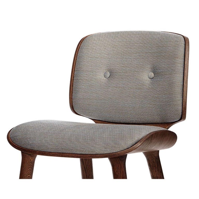 Floor Sample Moooi Nut Dining Chair with Oak Legs at 1stDibs