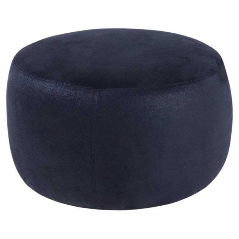 Moooi Pooof Small Pouf in Abbracci, Black Upholstery For Sale at 1stDibs