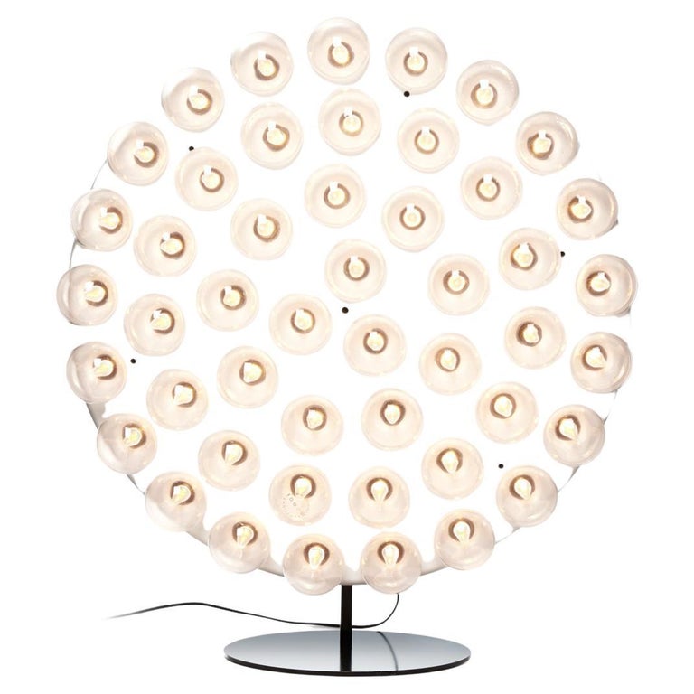 Moooi Prop Light Round Floor Lamp with Soft White Glass Bulbs by ...