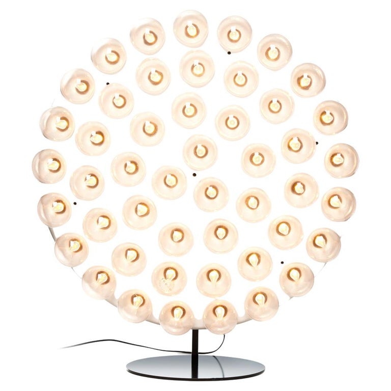 Moooi Prop Light Round Floor Lamp with Warm White Glass Bulbs by ...