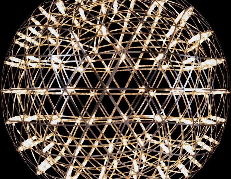 Moooi Raimond II Tensegrity R89 Large LED Floor Lamp with Stainless ...