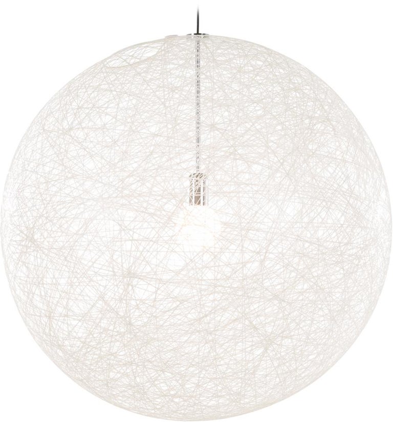 Moooi Random Light II Small Suspension LED Lamp in White Chromed Steel ...