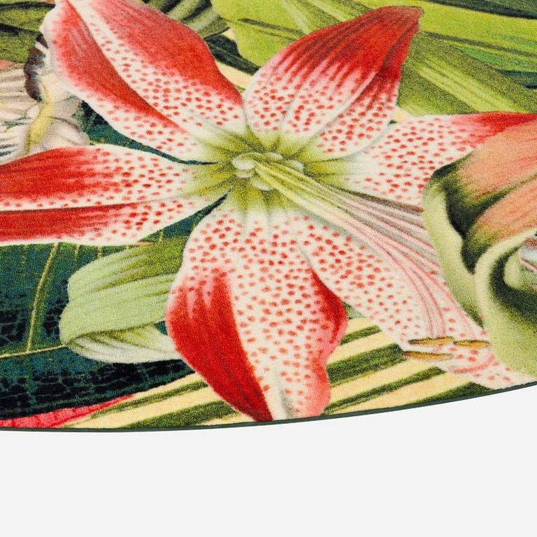 Moooi Small Extinct Plants Round Rug in Soft Yarn Polyamide For Sale at ...