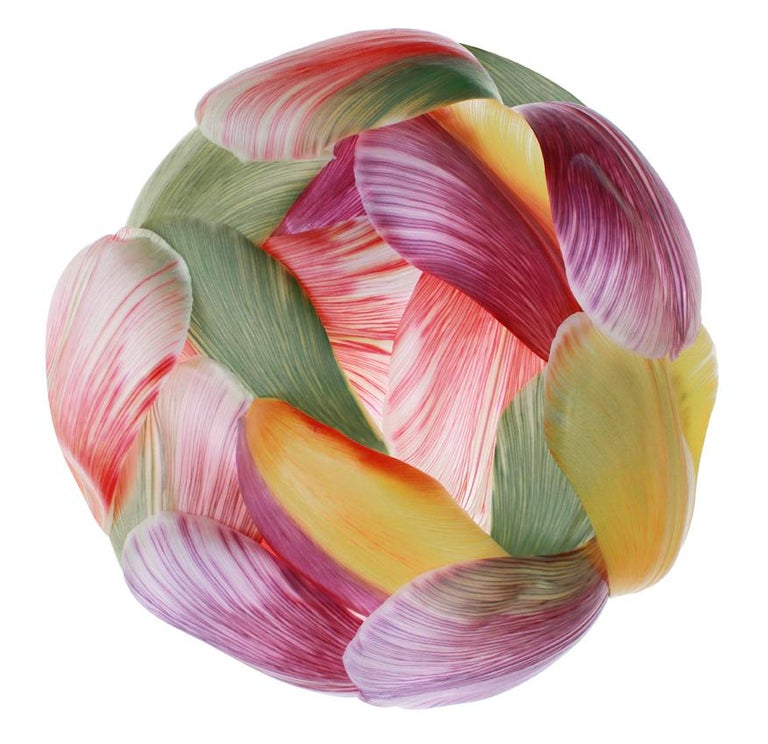 Moooi Tulip Mania Round Rug by Hilde Koenders For Sale at 1stDibs