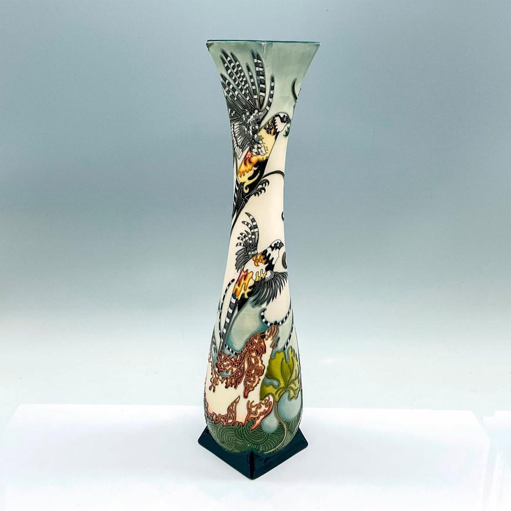 MOORCROFT Art Pottery Design Studio The Chase by Kerry Goodwin Vase ...