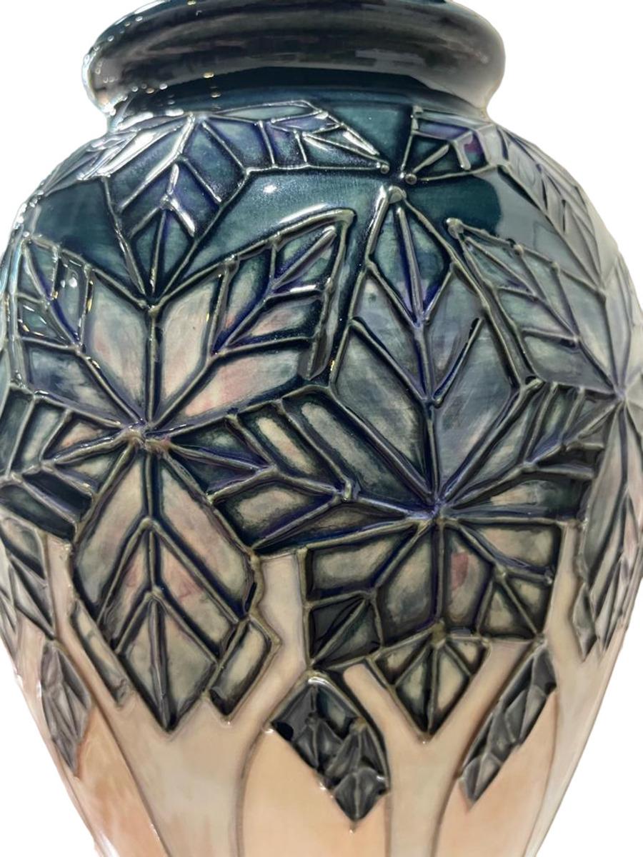 Moorcroft Cluny pattern VASE, circa 1993, designed by Sally Tuffin. For ...