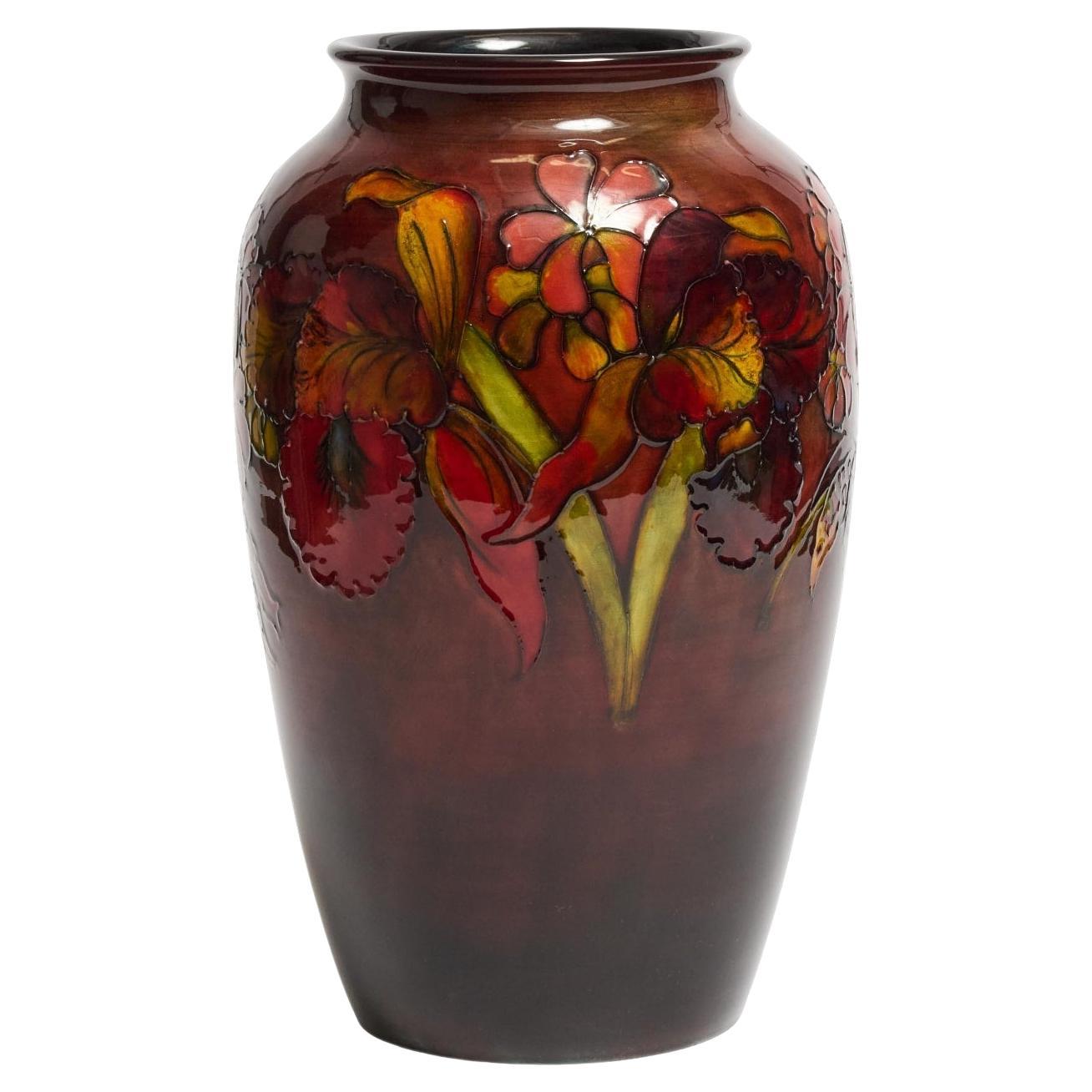 Moorcroft Pansy Vase For Sale at 1stDibs | moorcroft glass, william ...