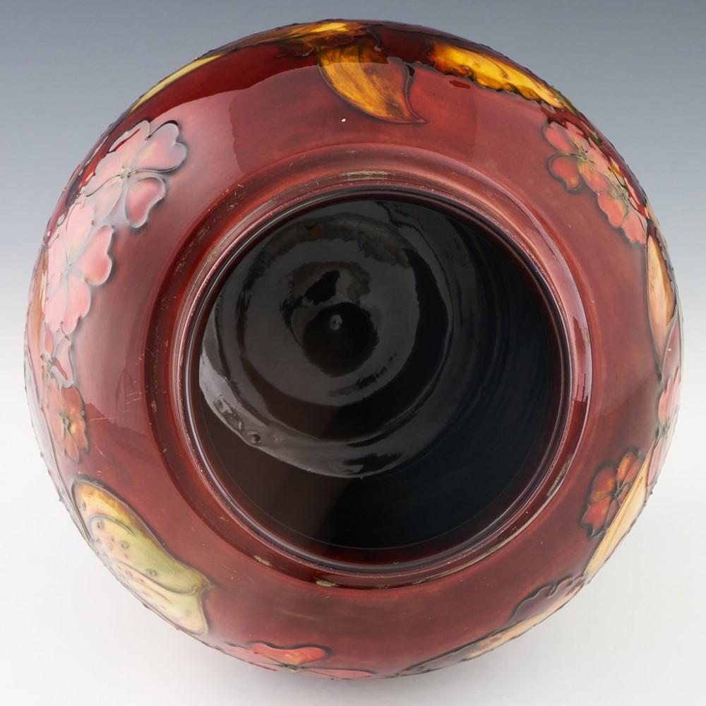 Moorcroft Pottery Large Flambe Orchid Ginger Jar circa 1955 For Sale at ...