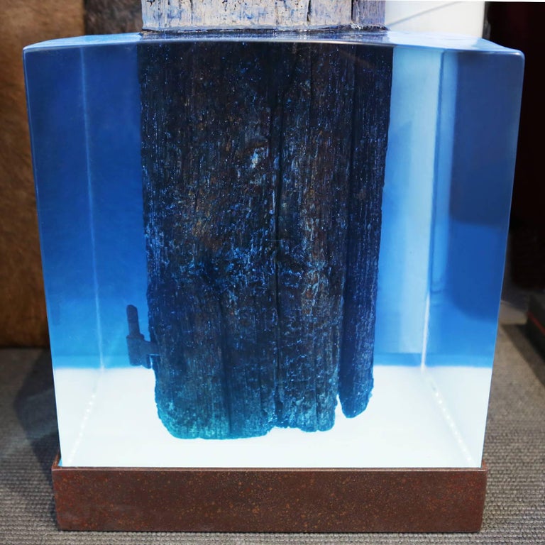 Mooring Venezia Columns Sculpture on Resin Lighted Base For Sale at ...